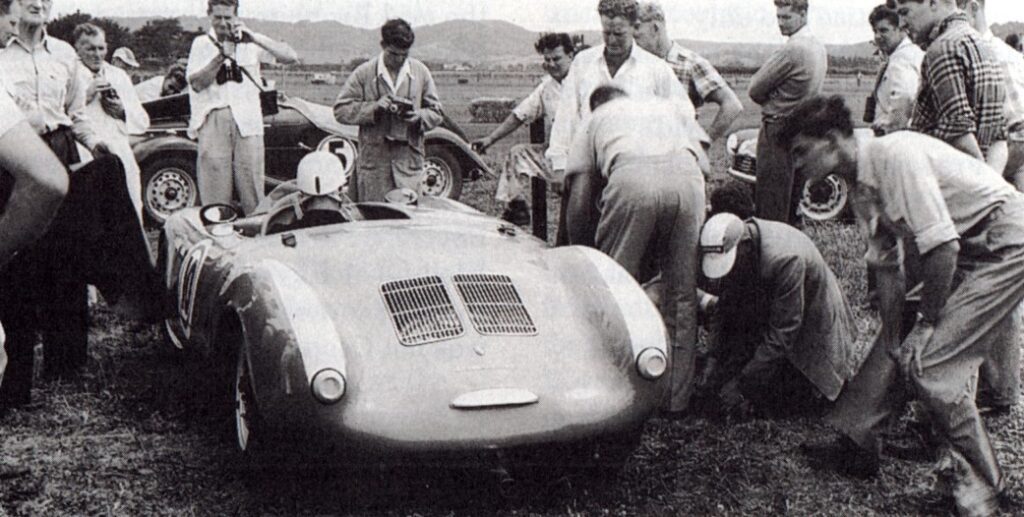 1955 Porsche 550 Spyder chassis 550-0056 - Jim Barclay